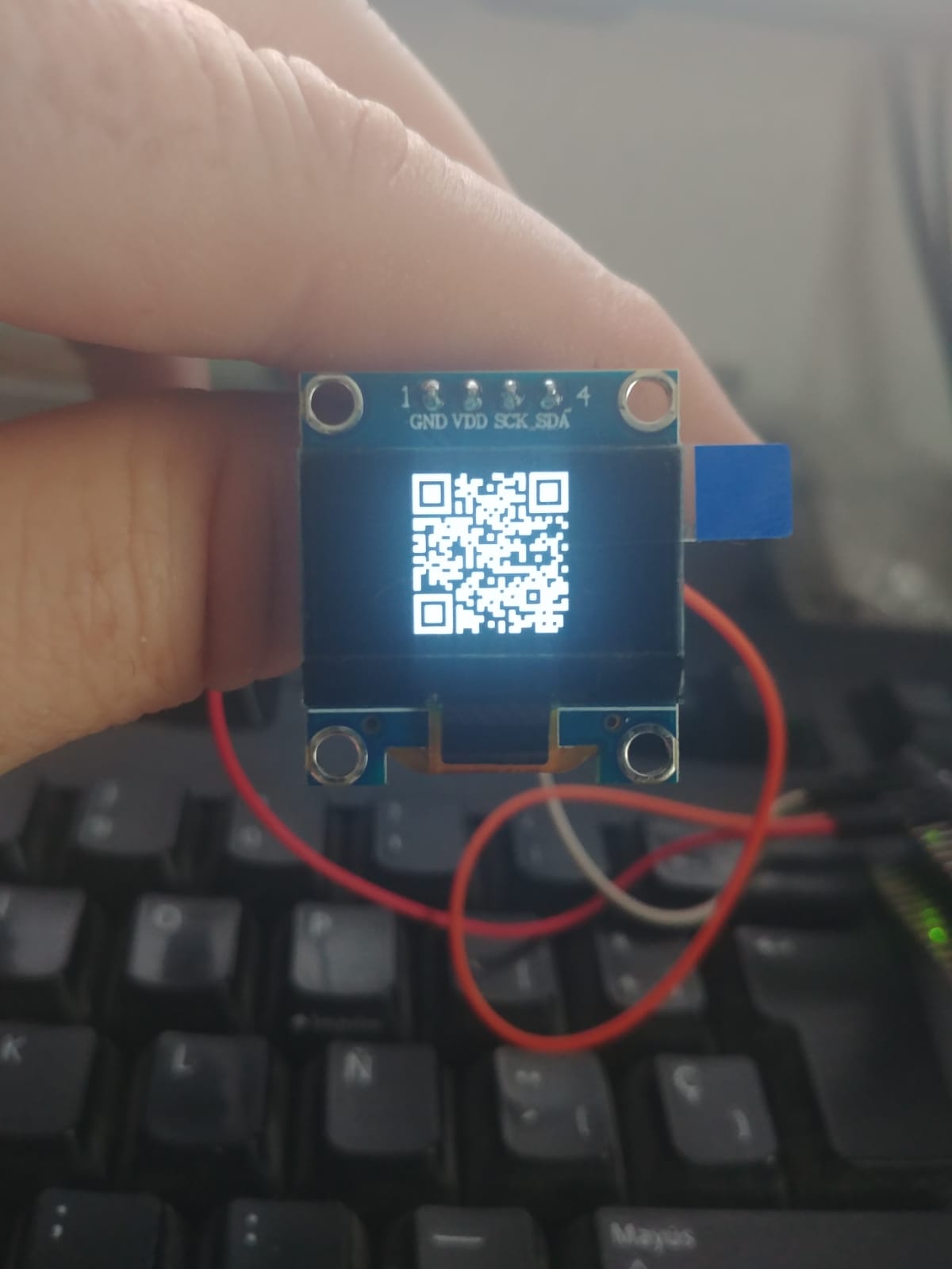 Qr scanner with arduino OLED won't read - Bugs and Other Issues - MIT ...