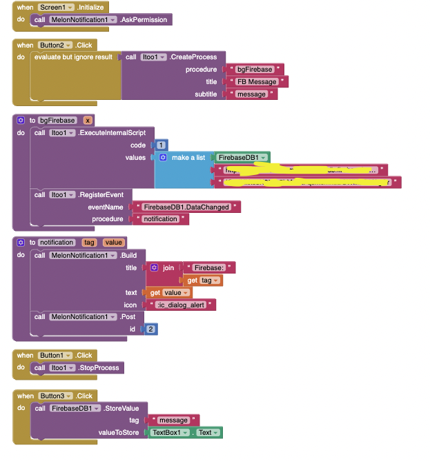 Monitoring a Firebase Node in the Background with iToo and Notifications - MIT App Inventor Help ...