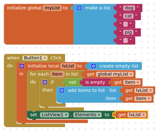 List View Avoid Blank Data From Google Sheet MIT App Inventor Help MIT App Inventor Community