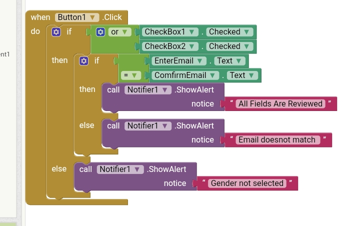 How Do I Validate The Following Correctly Mit App Inventor Help Mit App Inventor Community