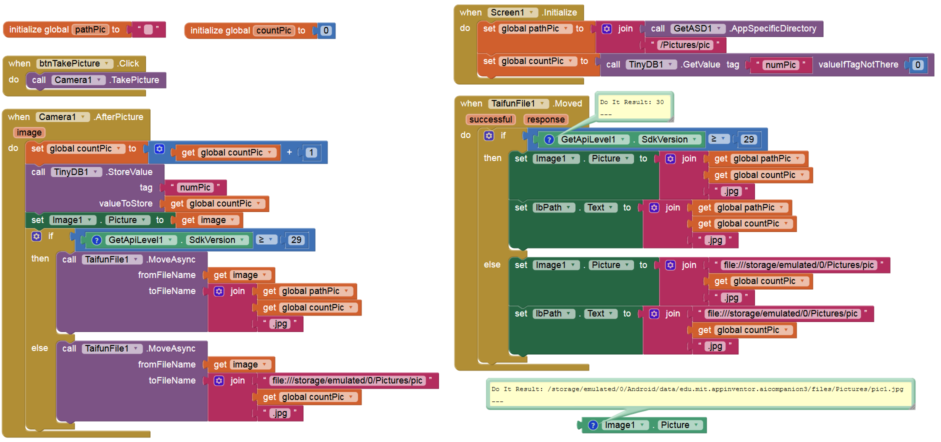 How to make folder in internal storage - MIT App Inventor Help - MIT App Inventor Community