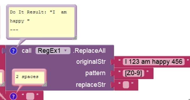 How Do You Remove Numbers From A Piece Of Text In Labels MIT App 
