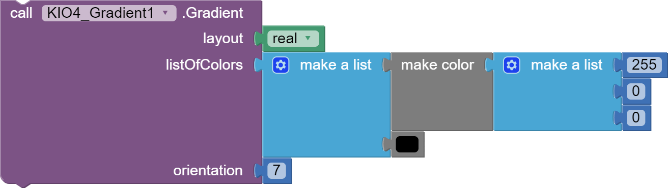 KIO4 Gradient Problem - MIT App Inventor Help - MIT App Inventor Community