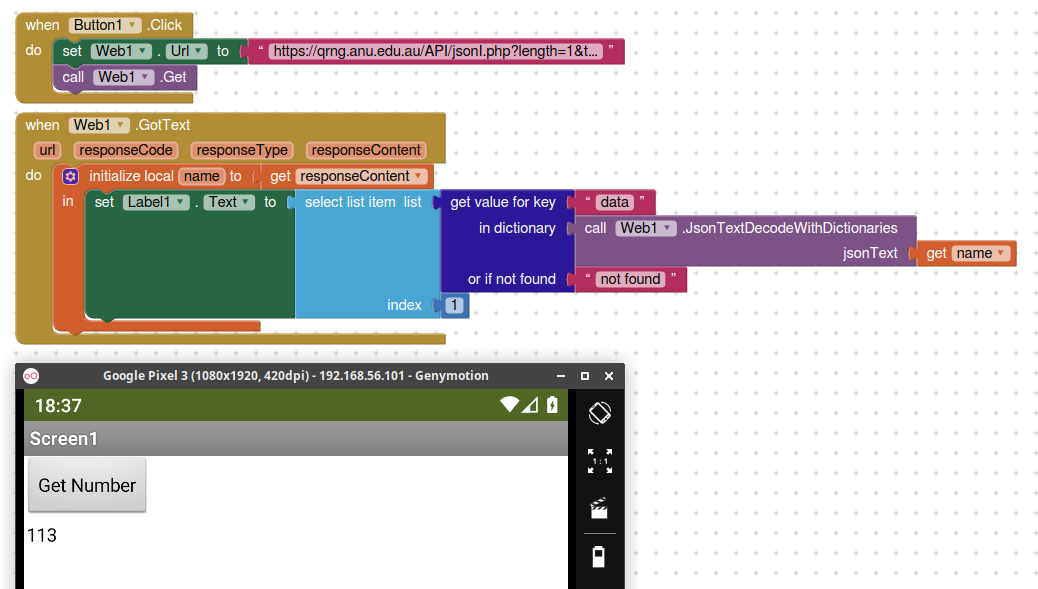 Getting Data From Json Api Mit App Inventor Help Mit App Inventor Community