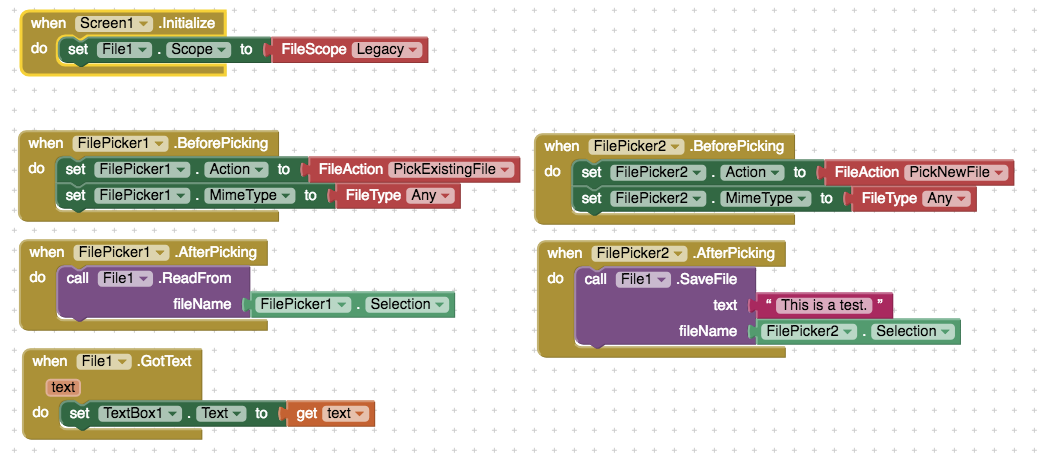 How do you create a new file using file picker and write to it? - MIT ...