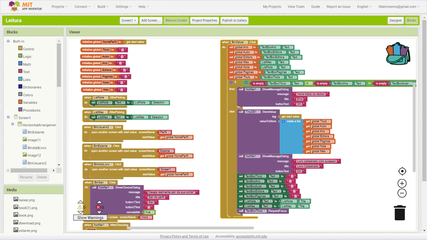 The Operation Add Items To List Cannot Accept The Arguments Mit App Inventor Help Mit App
