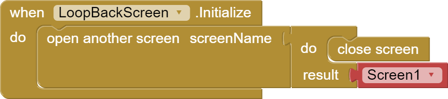 Can I Initialize Screen 1 Programmatically Mit App Inventor Help Mit App Inventor Community