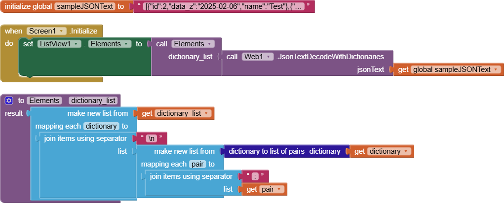 Creating A Spinner Drop Down List From Json Downloaded From The