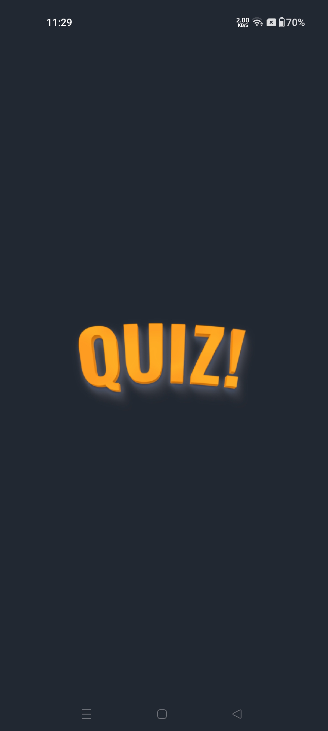Quiz App with Category and Advanced Professional Features - App ...