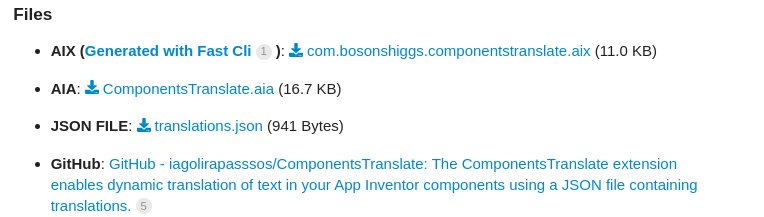 [F/OS] ComponentsTranslate: Dynamic Component Translation for App Inventor - Extensions - MIT ...
