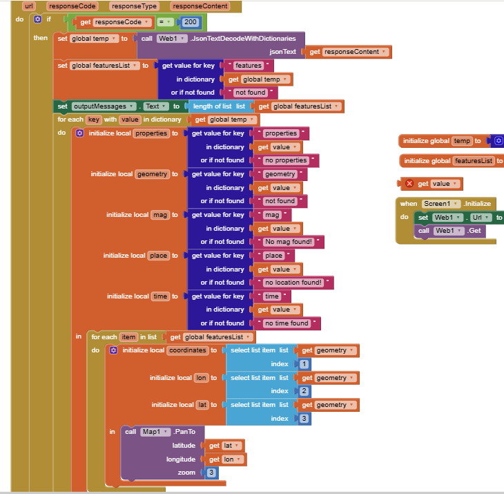 Need help to get usgs markers on map - General Discussion - MIT App ...