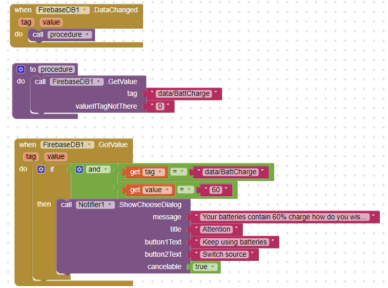 How Can We I Get And Compare The Values Of 2 Tags In My Database When