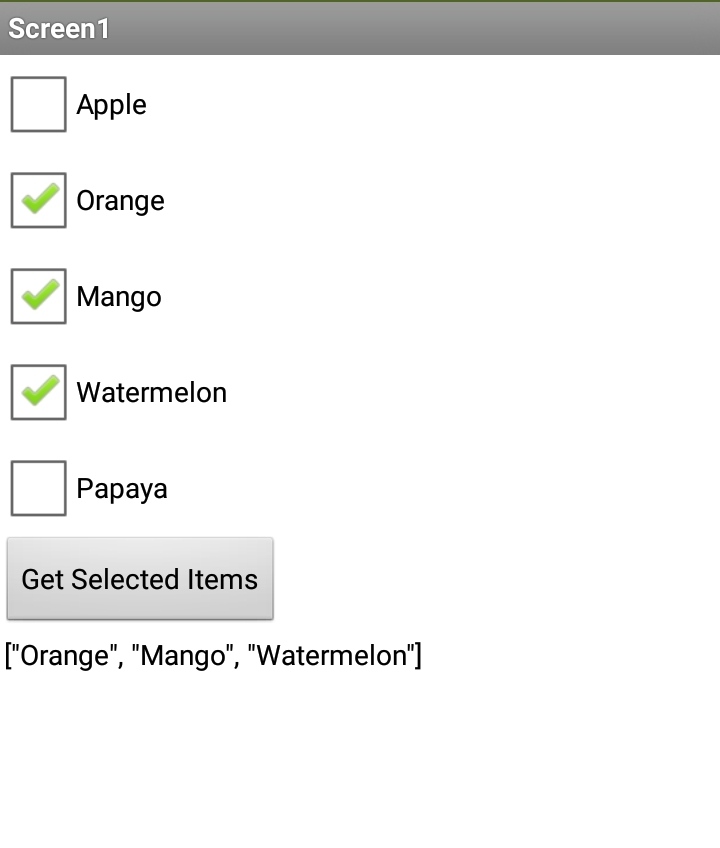Store Input Checklist Checked Unchecked And Textbox In Mobile App 3 By RamNaresh MIT App 