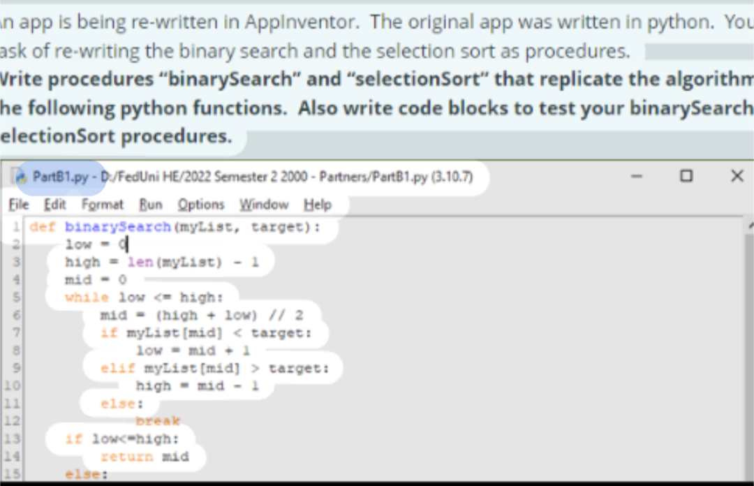 Homework Python Procedure Algorithms In App Inventor MIT App Inventor Help MIT App Inventor 