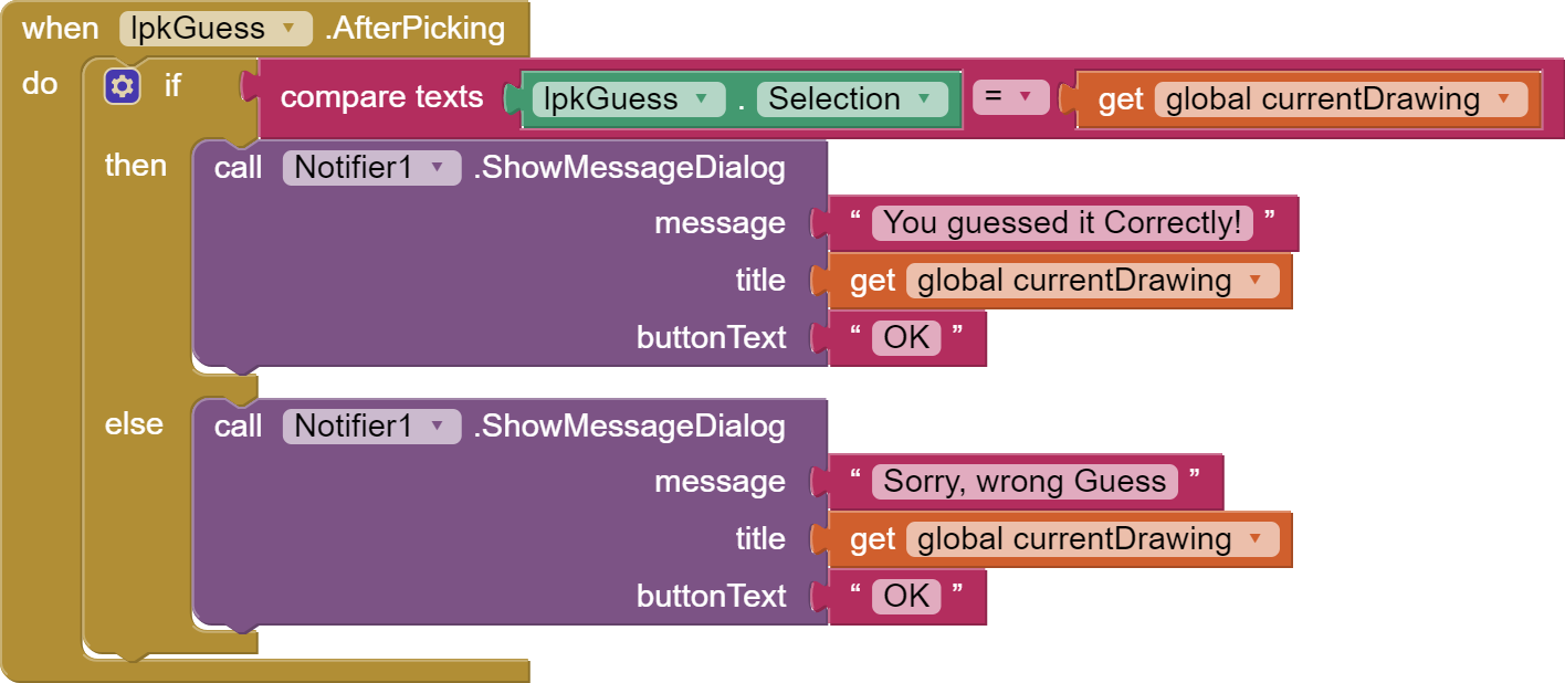 Answer Using Listview Mit App Inventor Help Mit App Inventor Community