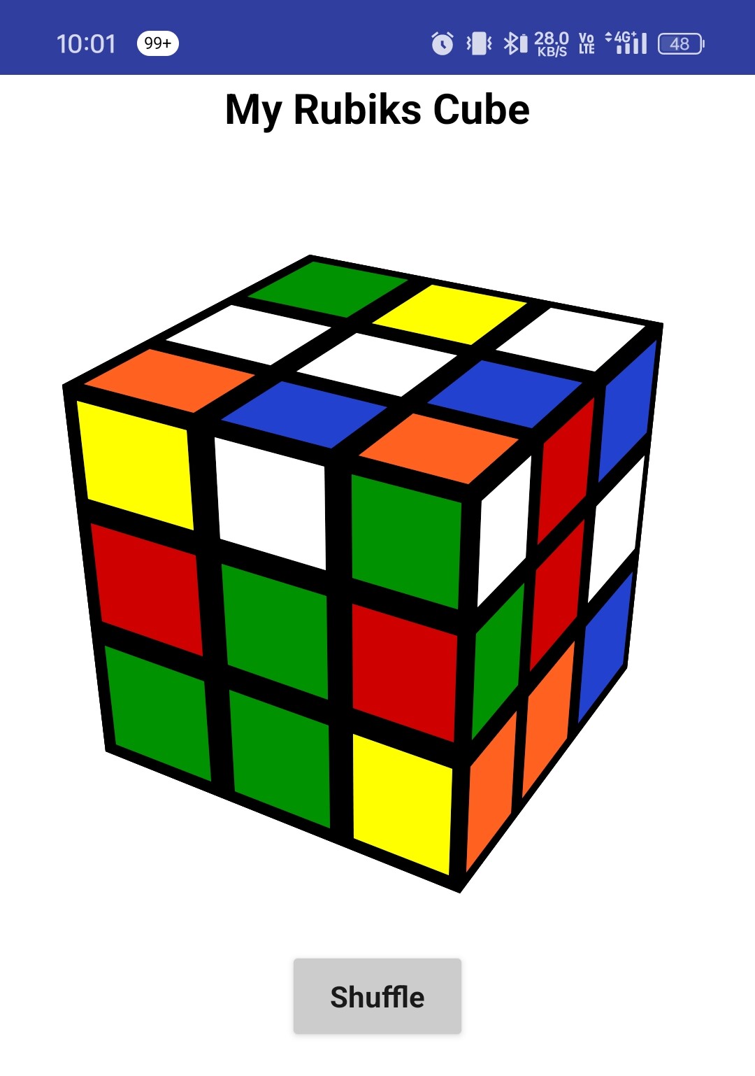 My Rubiks Cube - Playing Rubiks Cube - App Showcase - MIT App Inventor ...