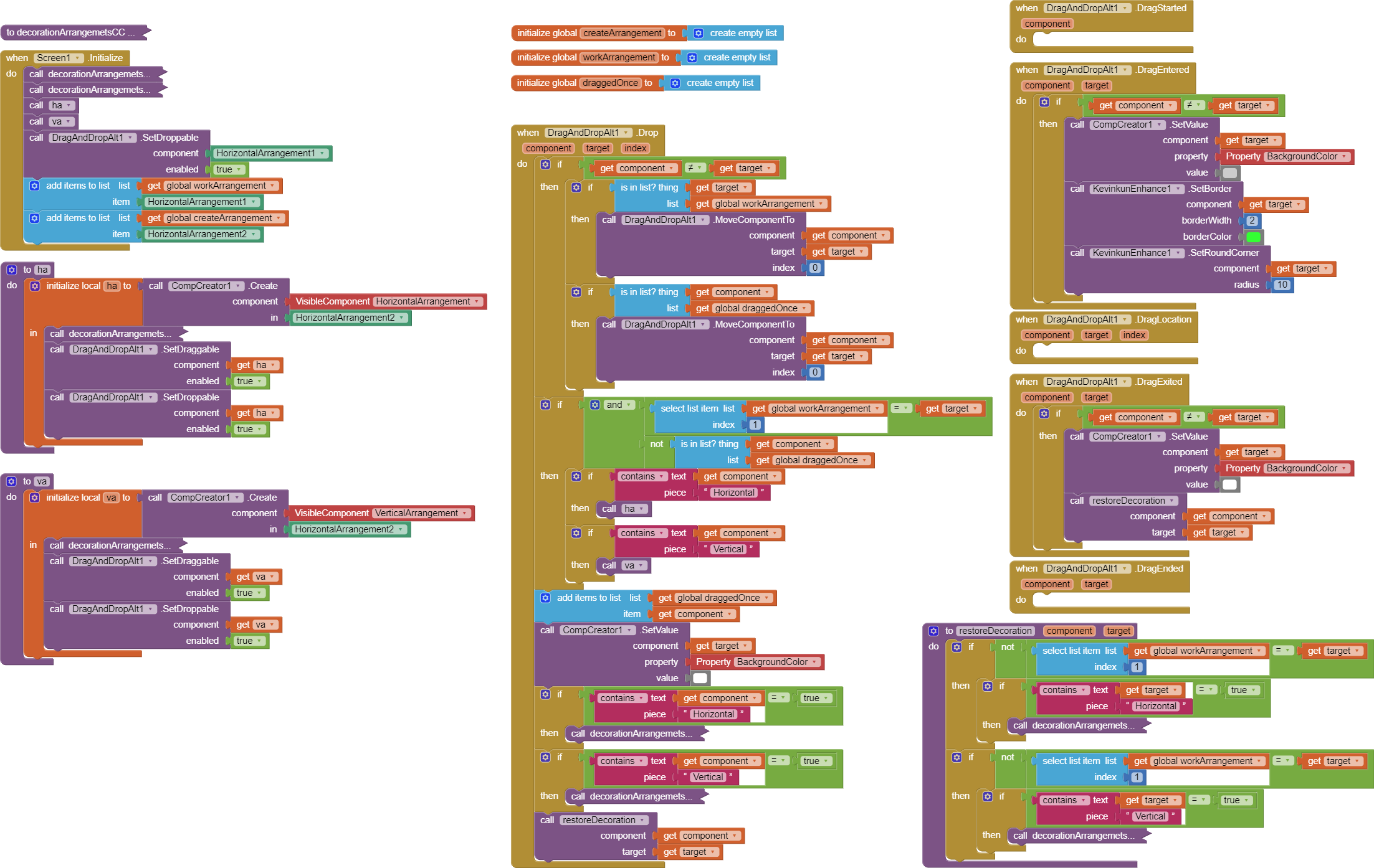 [FREE] DragAndDropAlt - Another extension for drag and drop components on the screen ...
