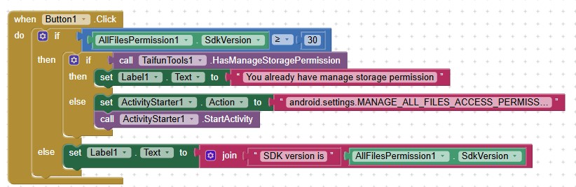 How to request and grant MANAGE_EXTERNAL_STORAGE permission - Tutorials and Guides - MIT App ...