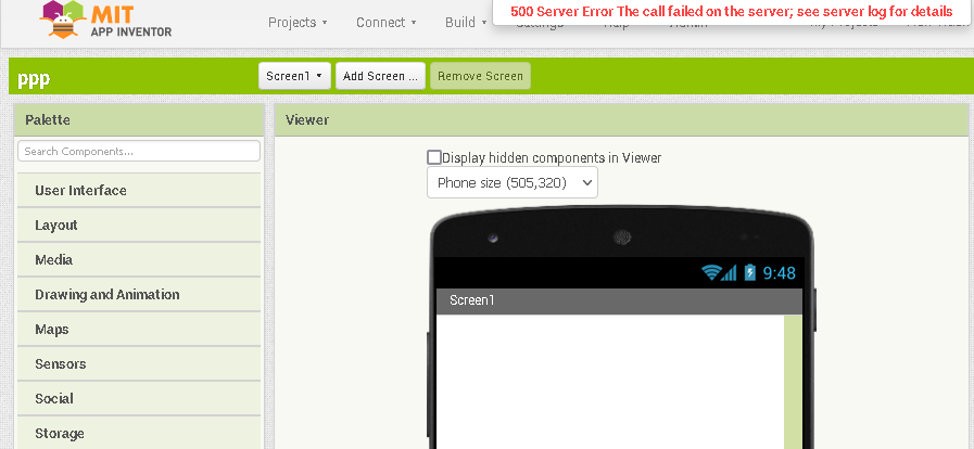 My offline AI2 crashes each time i try to import an extension any fix ...