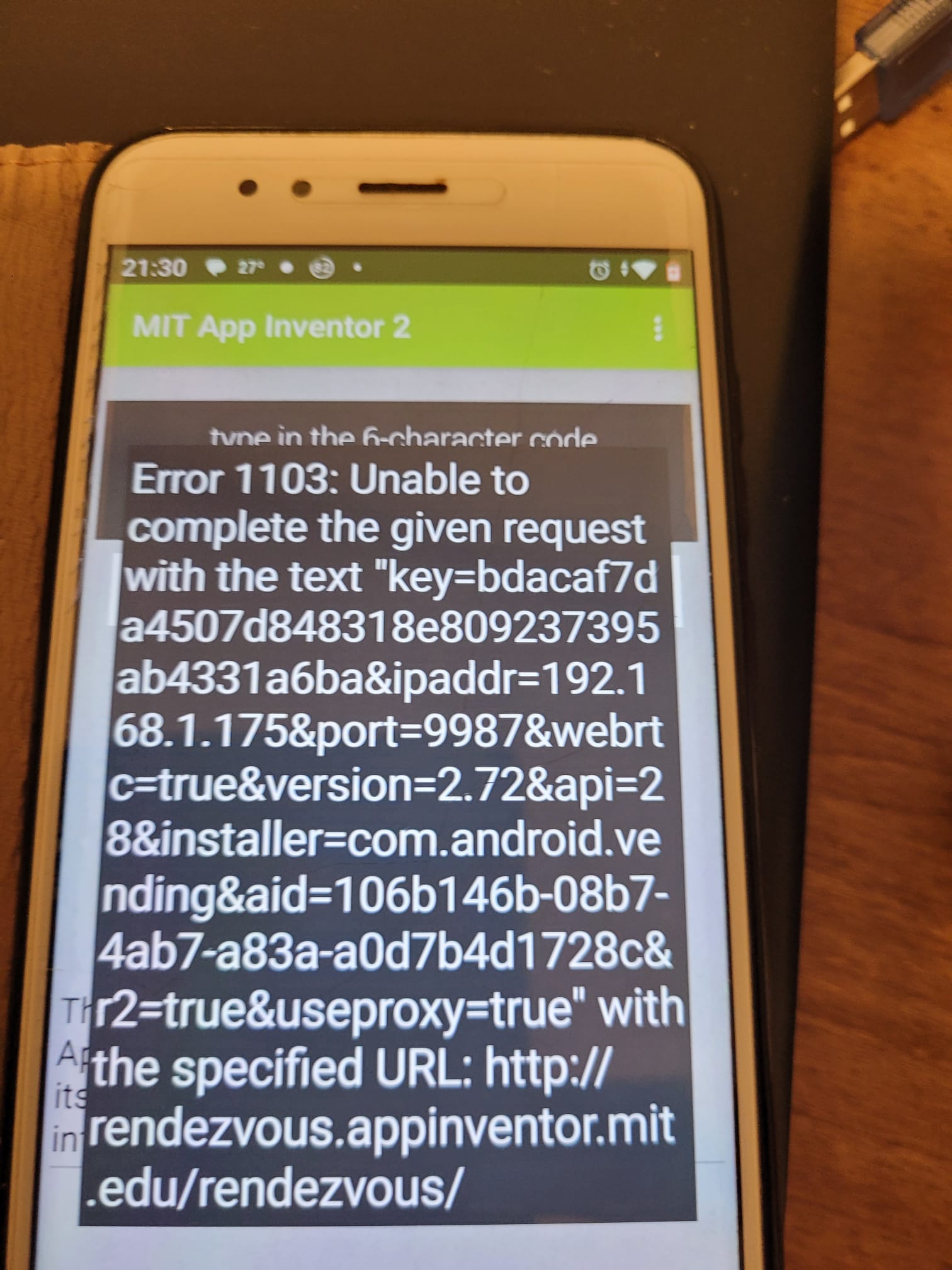 App Inventor Started taking very long to connect to Android Companion ...