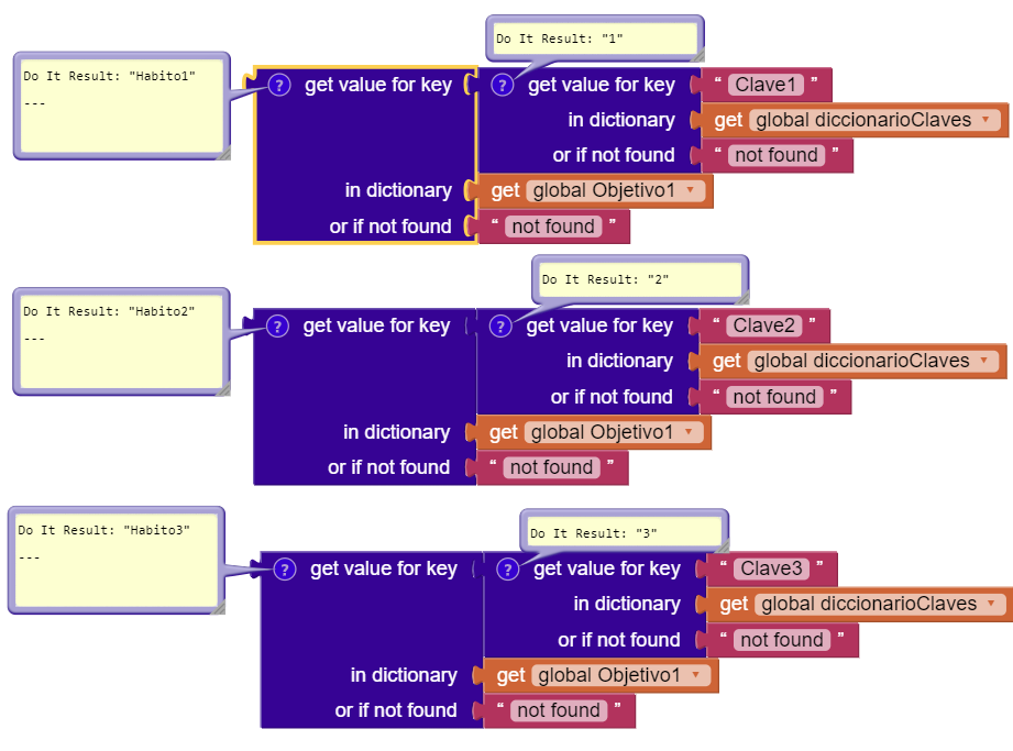 The operation dictionary recursive lookup cannot accept the arguments: , ["1"], [{"1":"habito ...
