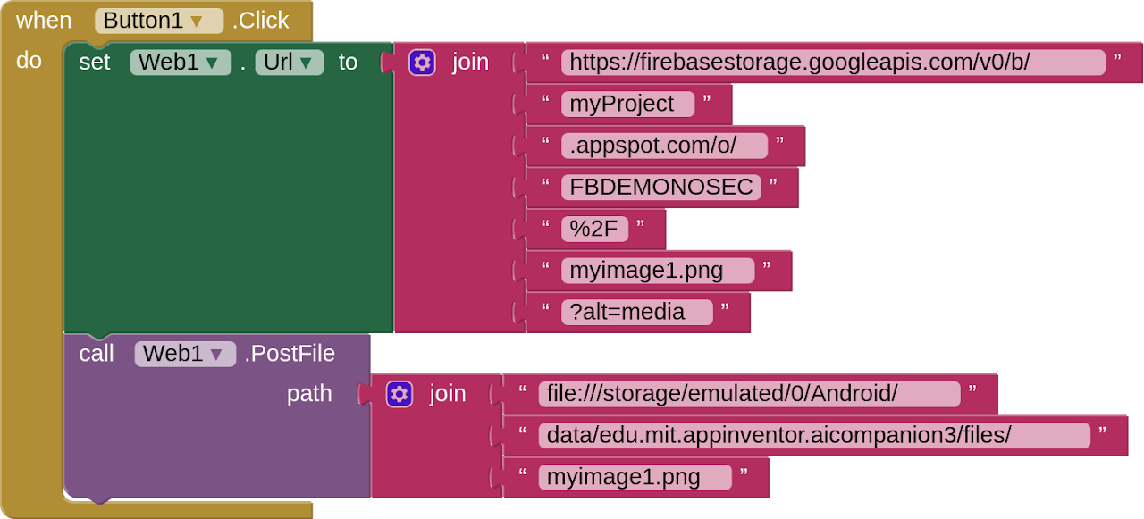 Uploading Files to Firebase DB - MIT App Inventor Help - MIT App ... Uploading Files to Firebase DB - MIT App Inventor Help - MIT App ...
