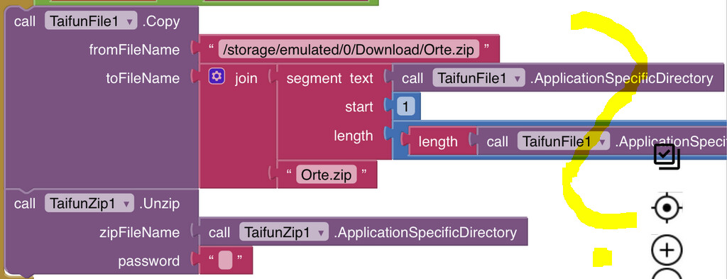 Error with TaifunZip - MIT App Inventor Help - MIT App Inventor Community