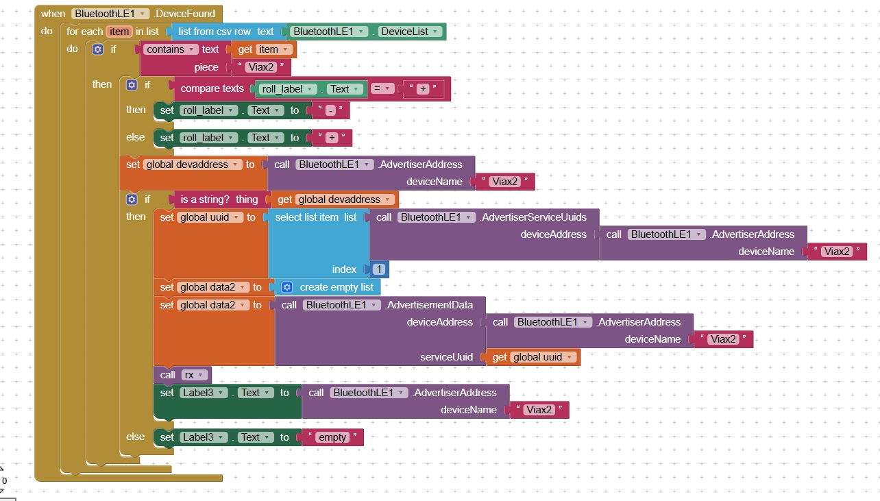 BLE AdvertisementData returns empty [] - MIT App Inventor Help - MIT ...