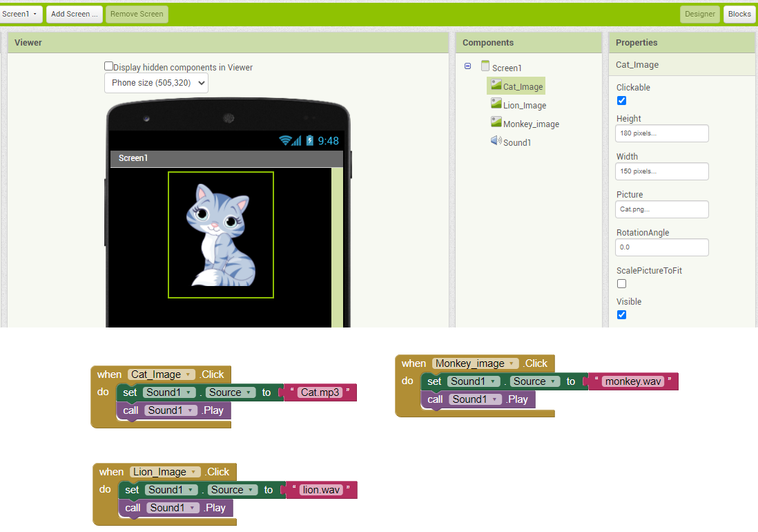 Images And Sounds MIT App Inventor Help MIT App Inventor Community