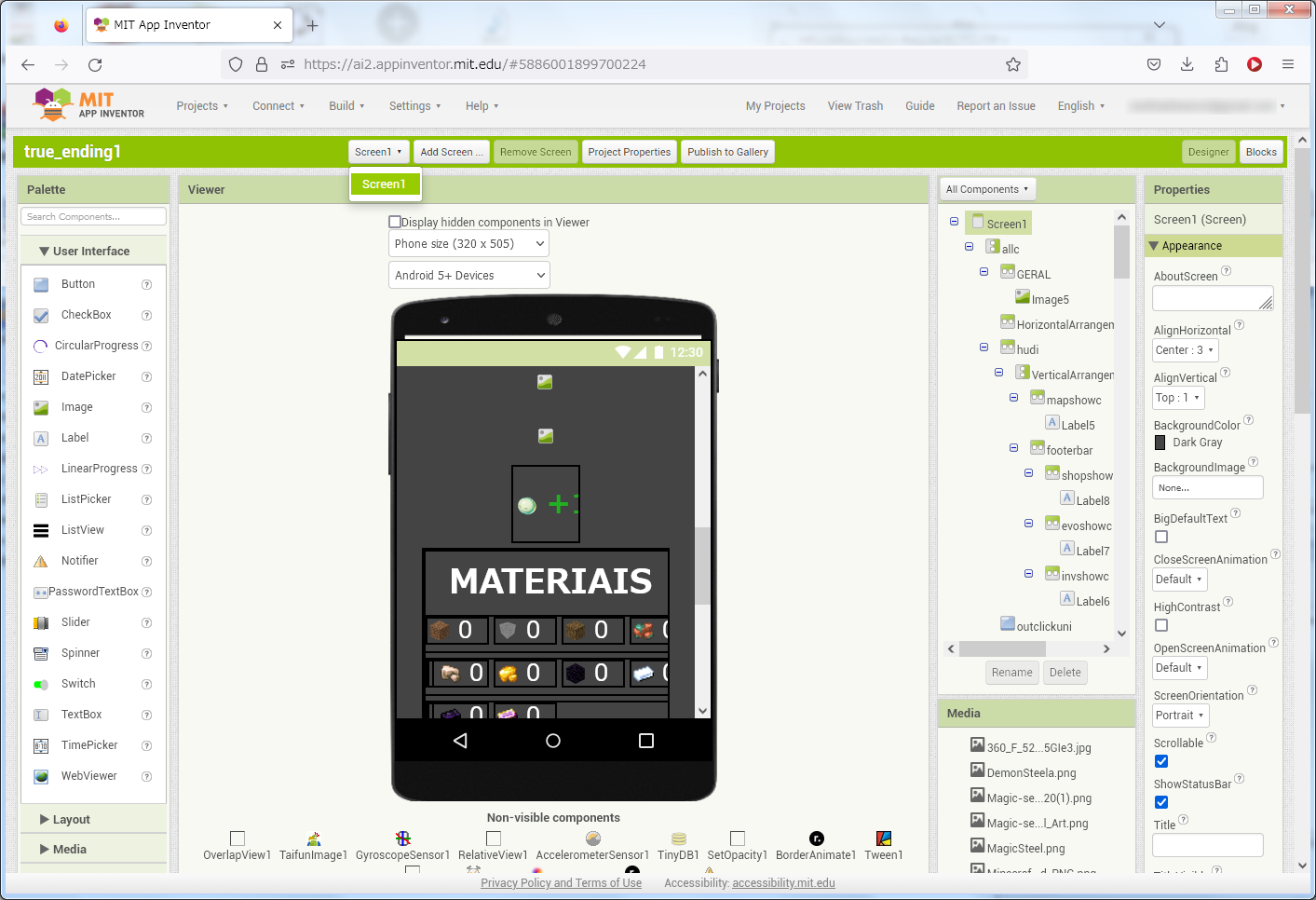 Cool game we made for school work - App Showcase - MIT App Inventor ...