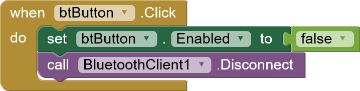 Trying to disconnect bluetooth - ERROR 515 - MIT App Inventor Help ...