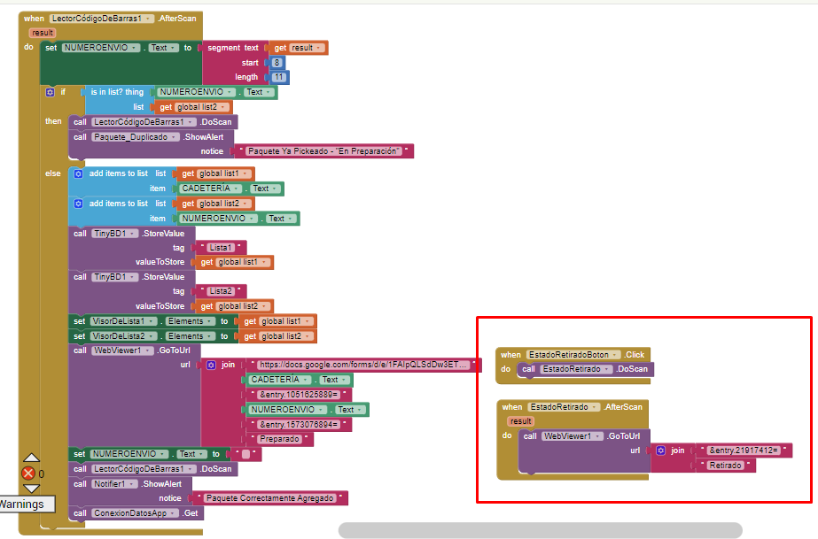 Problem With Google Sheets Updating MIT App Inventor Help MIT App
