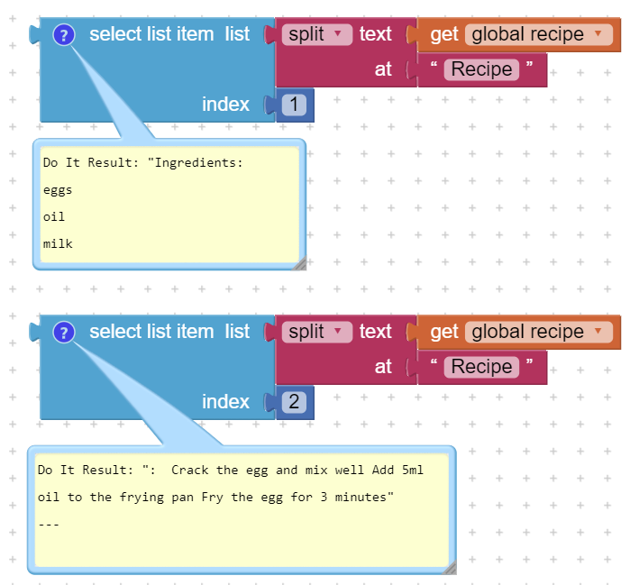 Text to speech and split text - App Inventor for iOS - MIT App Inventor ...