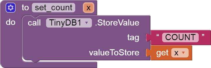 Saving Variable With Storage Items Mit App Inventor Help Mit App