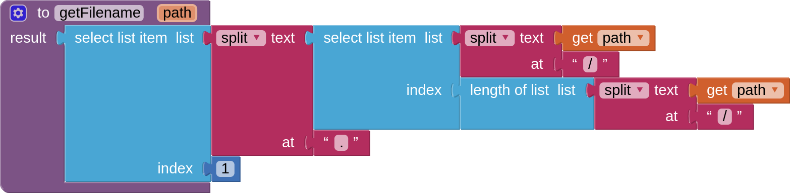 How can i trim from a text a specific part of it? - MIT App Inventor ...
