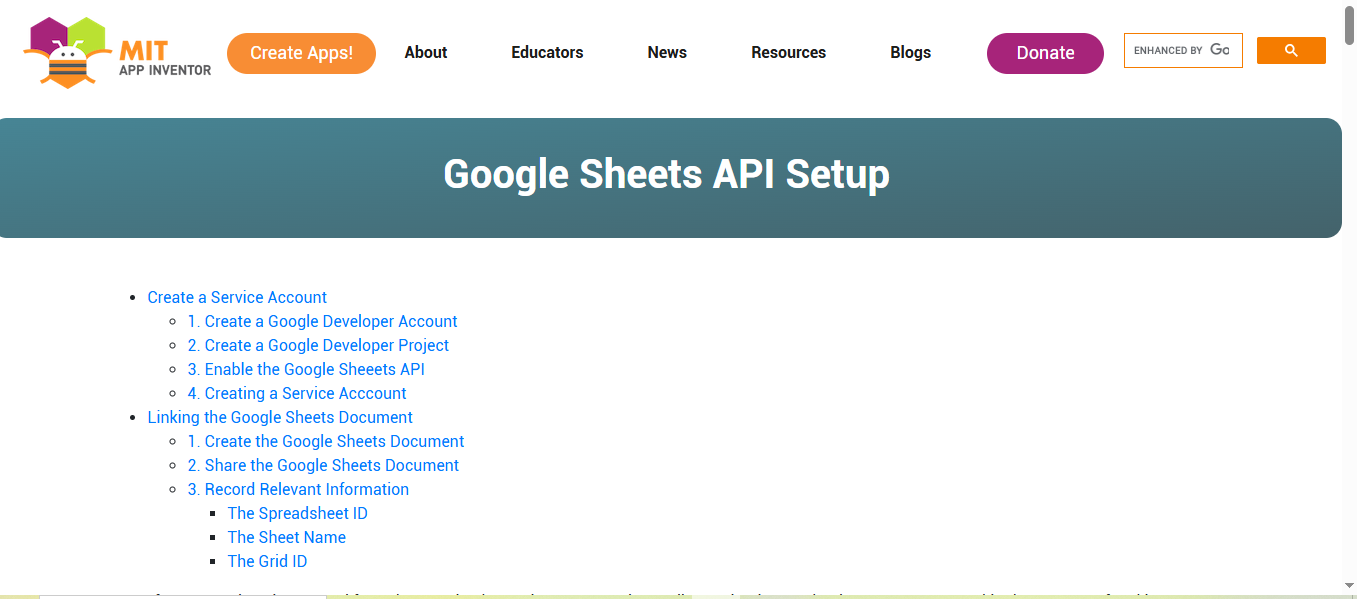 google sign in sheets