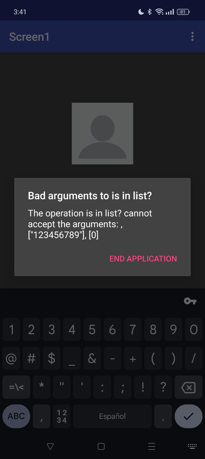 The operation Is in list? cannot accept the arguments , [****] , [0] - Bugs and Other Issues ...